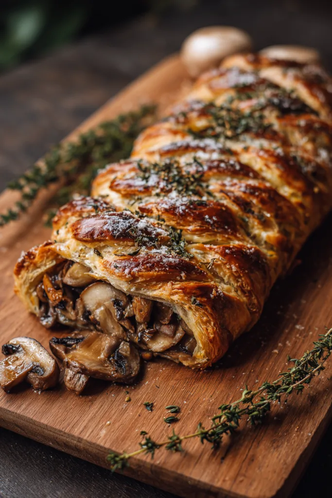 Herbed Mushroom & Gruyère Pastry Plait- 7 Irresistible Bites ...