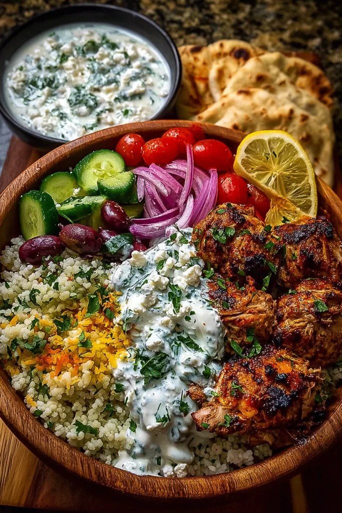 Greek Chicken Gyro Bowls with Garlic Sauce – 5 Irresistible Reasons You ...