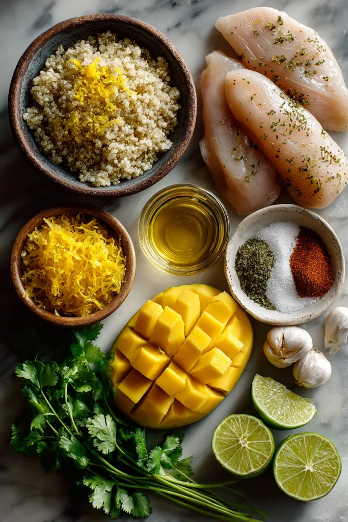 Honey Lime Chicken & Mango Quinoa Stack: 5 Irresistible Fresh Bites ...
