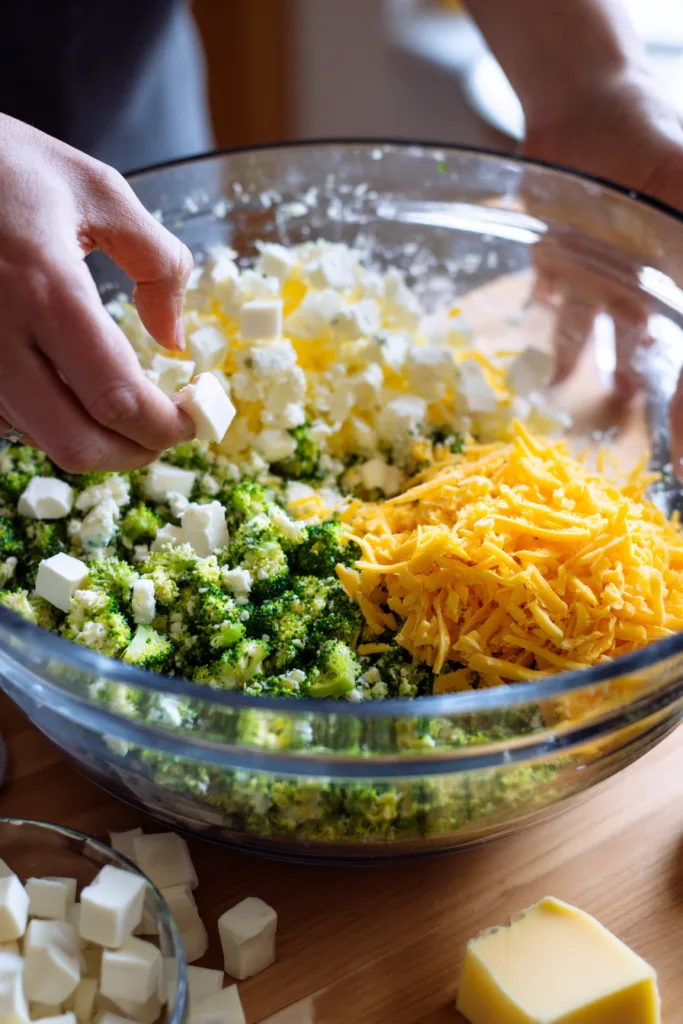 Cottage Cheese Broccoli Cheddar Melt Bites: 5 Simple Steps to Cheesy ...